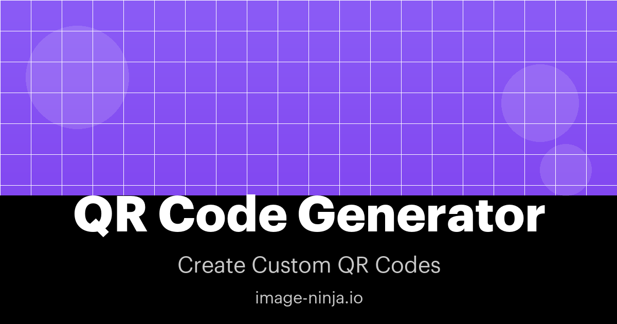 QR Code Generator Free - Create QR Codes Online | Image Ninja